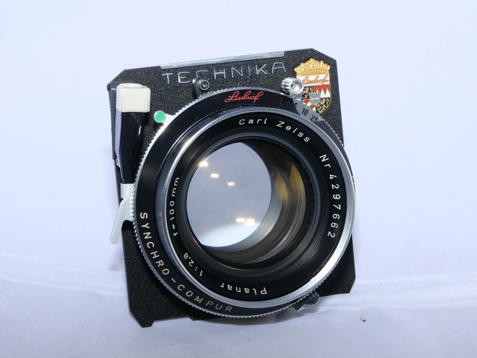 Linhof Technika-70 (3) ZEISS Lenses: 53mm, 100mm, 180mm. 6x7 Film Back ...