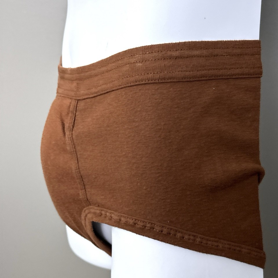 Vintage JCPenney Men’s Underwear Brown Size Medium 32 34 Polyester ...