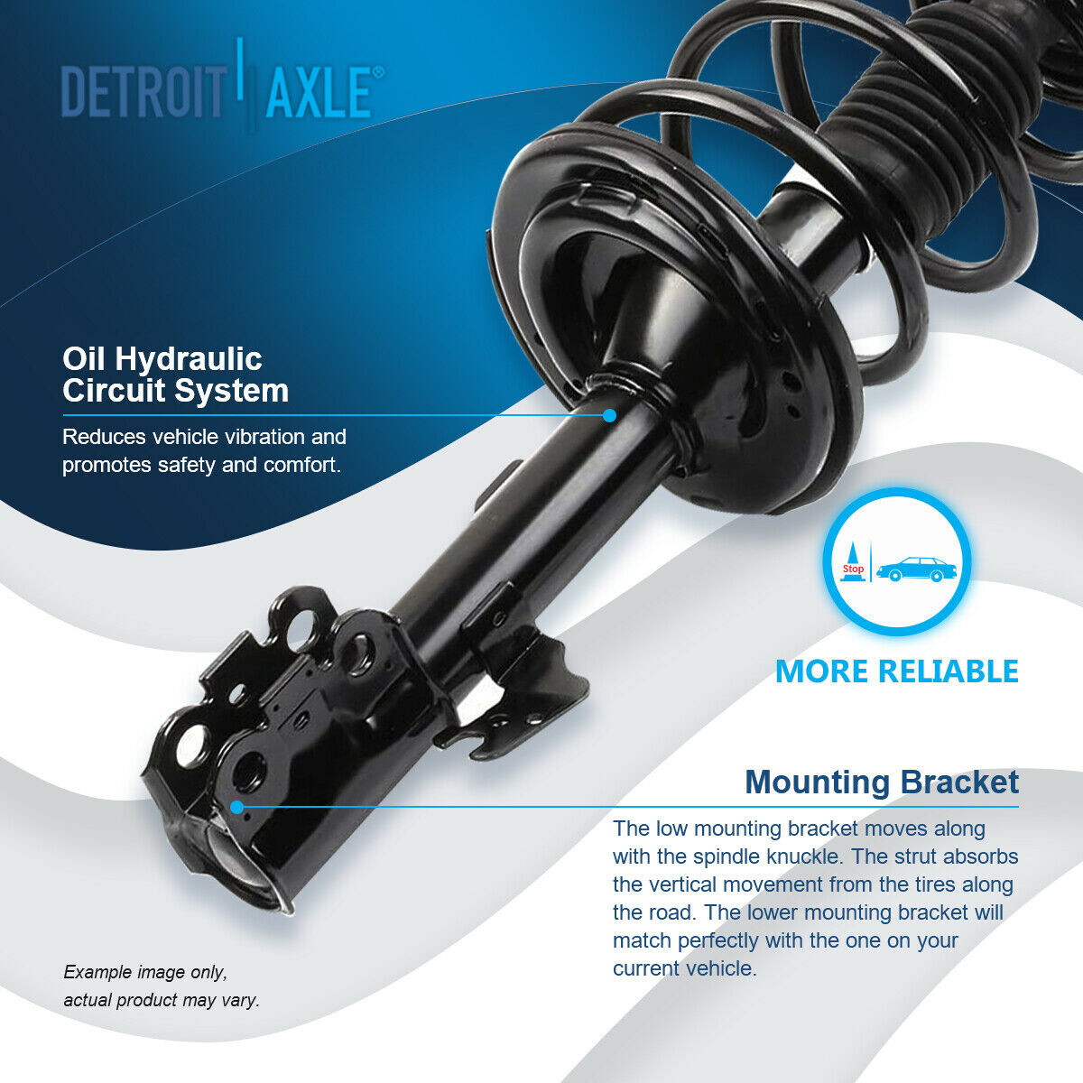 2007-2010 Toyota Sienna Strut Assembly Sway Bar Links for Front Sides ...