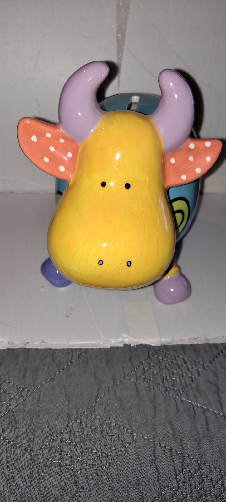 Cow Piggy Bank With Stopper | eBay