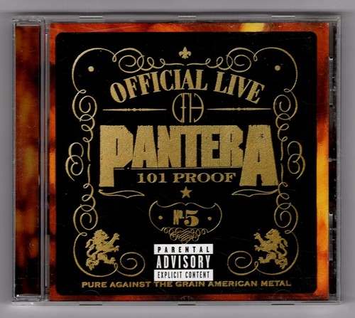 CD ★ PANTERA - OFFICIAL LIVE 101 PROOF ★ ALBUM 16 TITRES | eBay