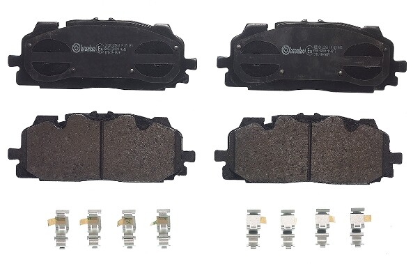 Brake Pads Set Front P85165 Brembo 4K0698151 4K0698151AA 4K0698151C ...