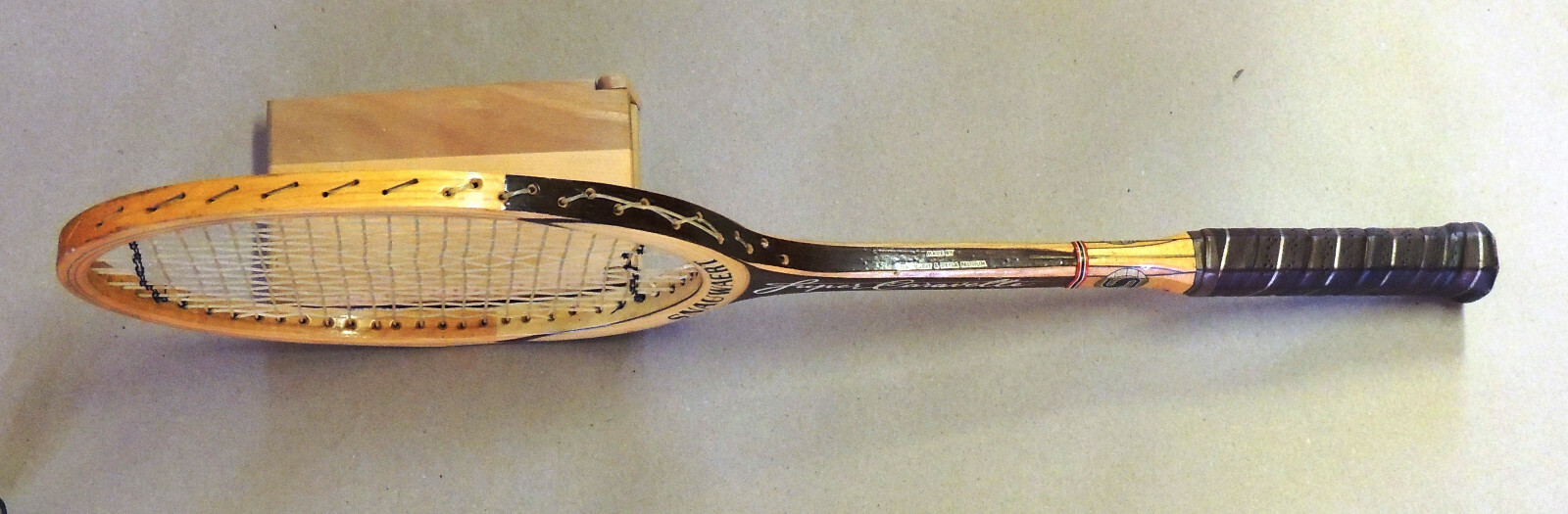 Vintage SNAUWAERT SUPER CARAVELLE WOOD TENNIS RACKET - Used | eBay