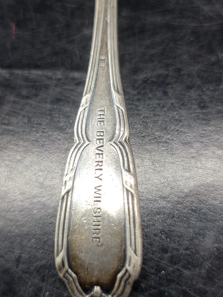 Two Vintage Cocktail Fork And Relish Spoon Silverplated The Beverly ...
