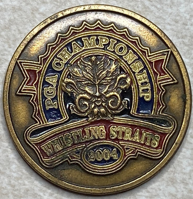 PGA Championship Whistling Straits 2004 Golf Ball Marker Token T8361 | eBay