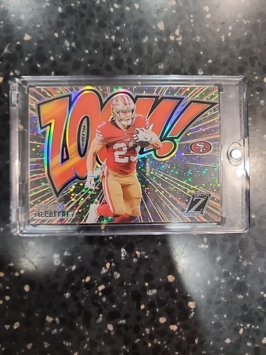 2023 Christian McCaffrey Zenith ZOOM SPARKLE SSP!! Case hit!! | eBay