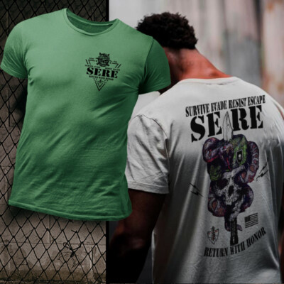 Special Forces t-shirt SERE Military special ops combat tactical ...