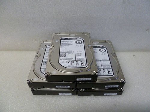 LOT OF 5 DELL 0T7F78 SEAGATE ES.3 ST2000NM0023 2TB SAS SERVER HARD ...