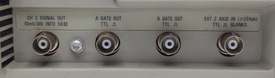 Tektronix 2465 300 MHz 4-Channel Analog Oscilloscope Vintage - Parts ...
