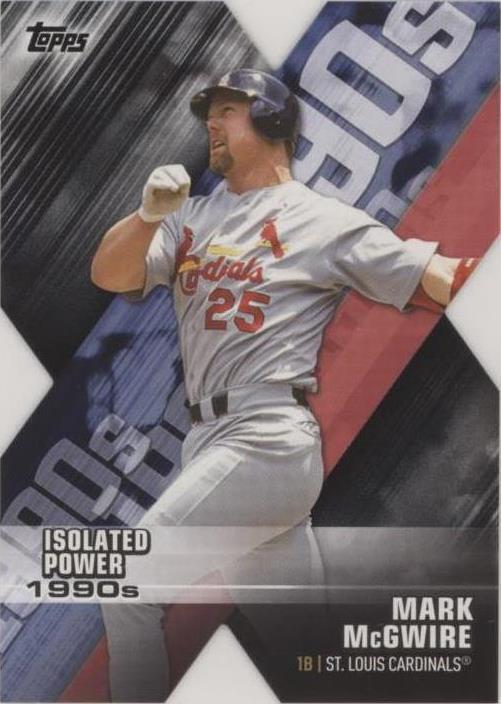 2020 Topps - Decade of Dominance Die-Cuts Mark McGwire #DOD-4 Black ...