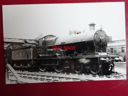 PHOTO DARKROOM - LNWR GEORGE V CLASS LOCO NO 5350 INDIA | eBay