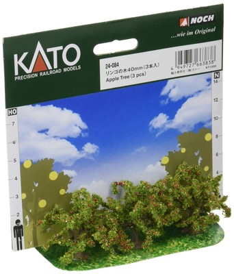 KATO N gauge apple tree 40mm 3 pieces 24-084 Diorama supplies | eBay ...