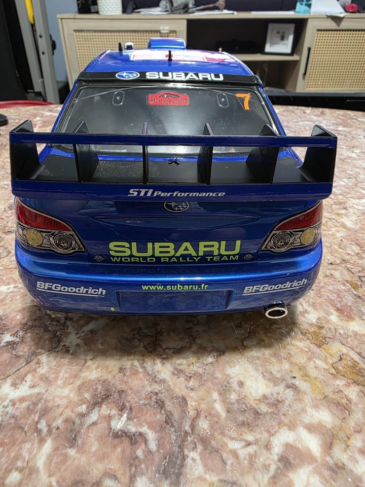 Traxxas 4tec 2.0 vxl with STI body 1/10 scale | eBay