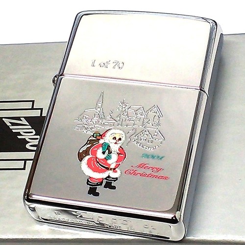 ZIPPO Limited production of 70 pieces Christmas 2001 Santa Claus ...