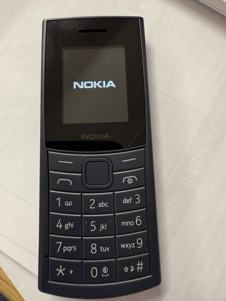 Nokia 110 4G (2021) TA-1386 - Mobile Phone - Unlocked - DUAL SIM BIG ...