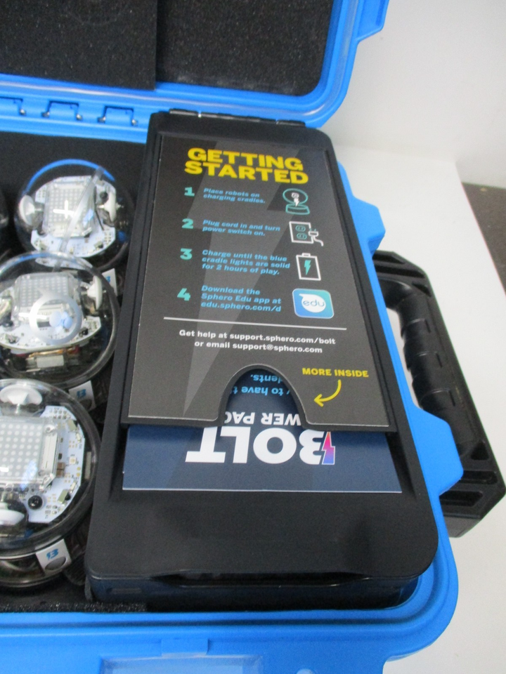 Sphero Bolt Power Pack PP02 with 15 K002 Bolt Robots and charging bases ...