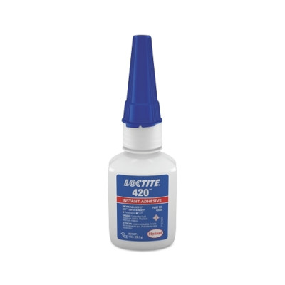 Loctite 420 Super Bonder® Instant Adhesive, Wicking Type, 1 Oz, Bottle ...