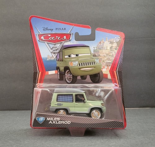 2010 Disney Pixar Cars 2 Miles Axlerod #17. "Brand New" | eBay