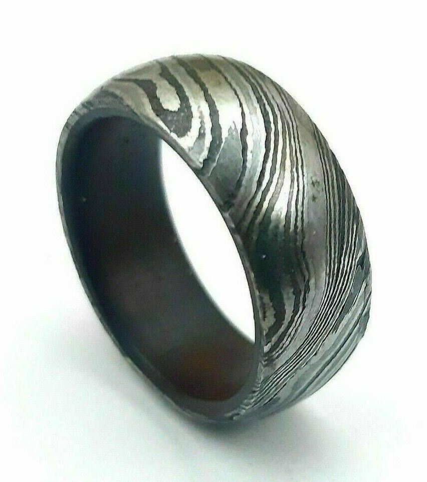Hand Forged Wedding Rings 5mm Hand Forged Hammered Wedding Rings