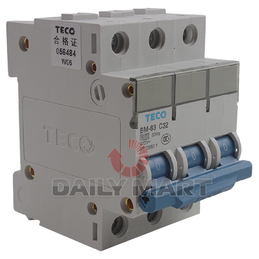 New In Box TECO BM-63 Miniature Circuit Breaker 3P 32A | eBay