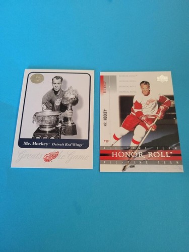 GORDIE HOWE HOCKEY CARD LOT $$ | eBay