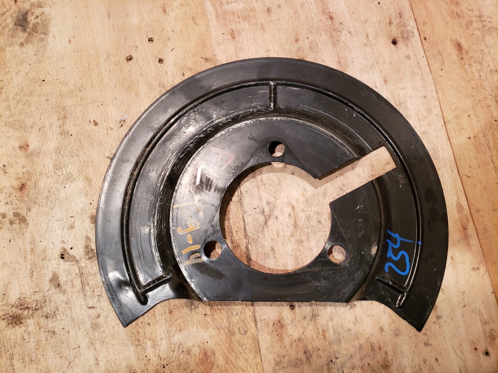 2010-2018 DODGE RAM 1500 FRONT LEFT BRAKE ROTOR DISC SHIELD COVER ...