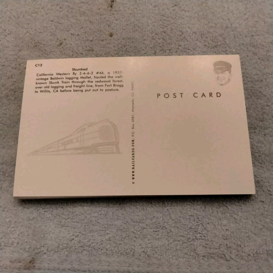 Lot Of 28 Steam Engine Railroad Postcards | eBay