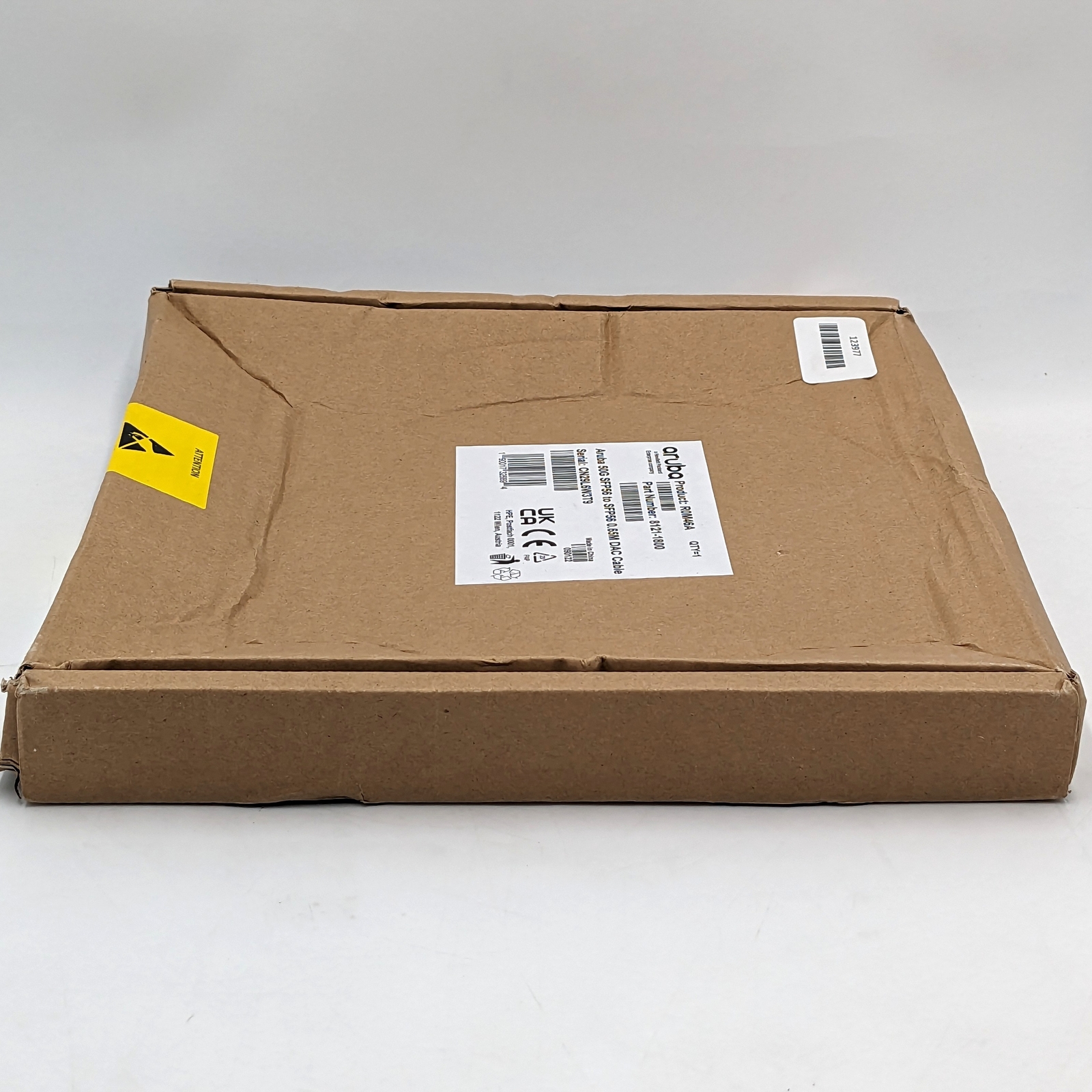 HPE Aruba R0M46A 50g Sfp56 to 0.65m Direct Attach Copper Cable Network ...