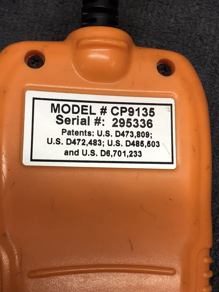Actron CP9135 Auto Scanner & Cable Untested AS IS FOR PARTS OR REPAIR ...
