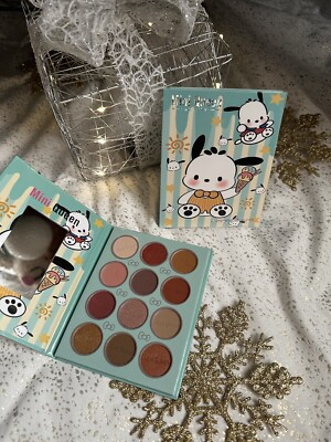 12 Sanrio Color Eyeshadow Palette - Matte Shimmer Glitter Color Palette ...