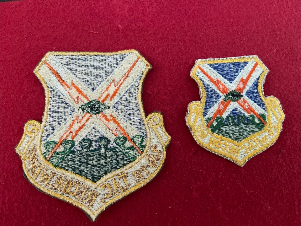 1950s-60s USAF 160th Tactical Recon Wing Patch Lot - Embroidered | eBay