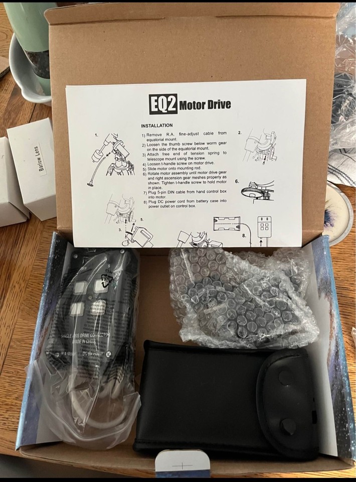 Celestron EQ2 Equatorial Mount Solid Motor Drive Single Axis | eBay UK