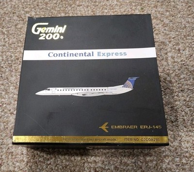 GEMINI 200 Continental Express Embraer ERJ-145 Airline- Original Box | eBay