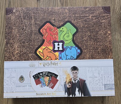 Harry Potter Scratch Art Set | eBay UK