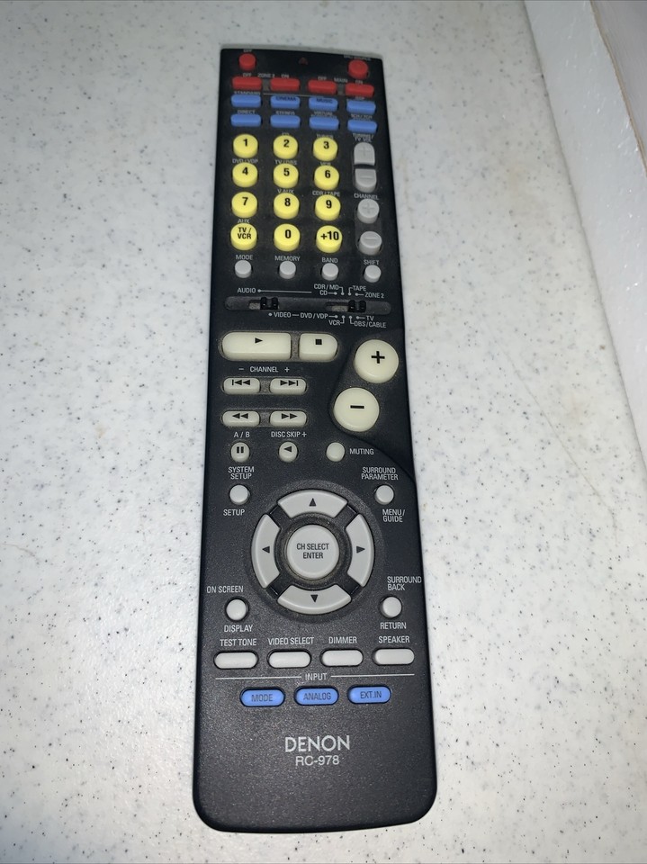 Denon AVR-1000 AV Dolby Surround - Pro Logic Receiver | eBay