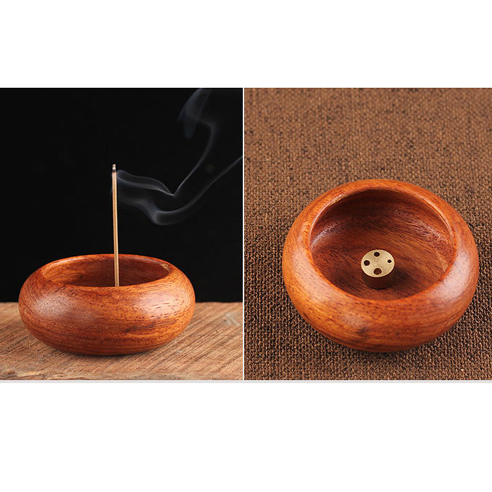 Mini Incense Burner Portable Sticks Creative Rosewood Holder | eBay