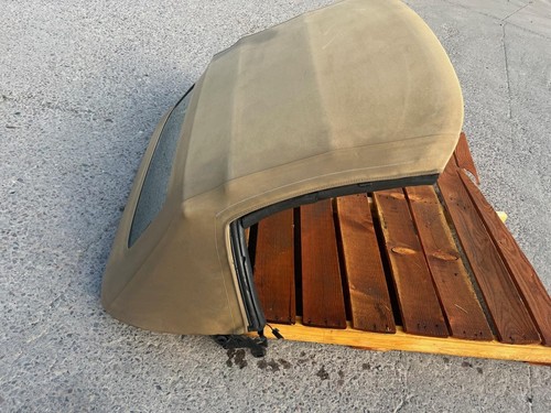 97-04 CORVETTE C5 CONVERTIBLE TOP ASSY FRAME AND FABRIC BROWN | eBay