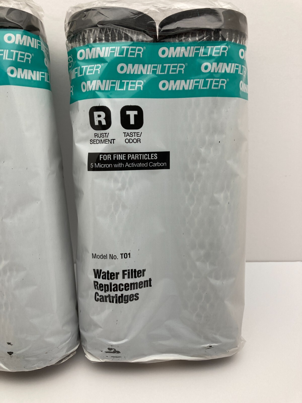 2 OmniFilter T01 Water Filter 5 Micron Replacement Cartridge W ...