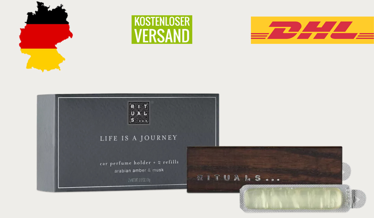 RITUALS THE RITUAL of Samurai Car Perfume Autoduft Auto Parfum 6g ...