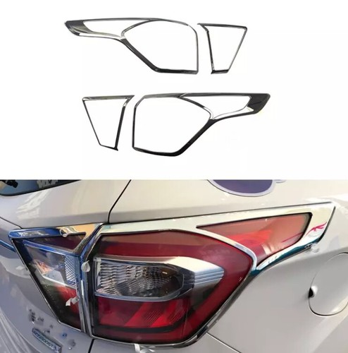 For Ford Kuga Escape 2017~2019 ABS Chrome Rear Tail Light Lamp Frame ...