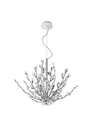 Home Decorators Collection Hetcherson 5-Light Chrome Pendant | eBay