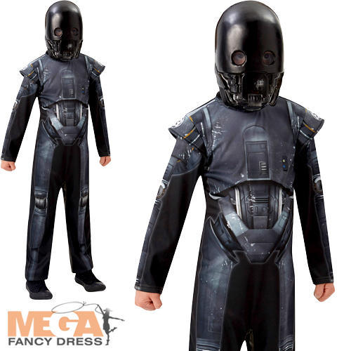 K-2SO Boys Fancy Dress Star Wars Rogue One Kaytoo Esso Droid Kids ...