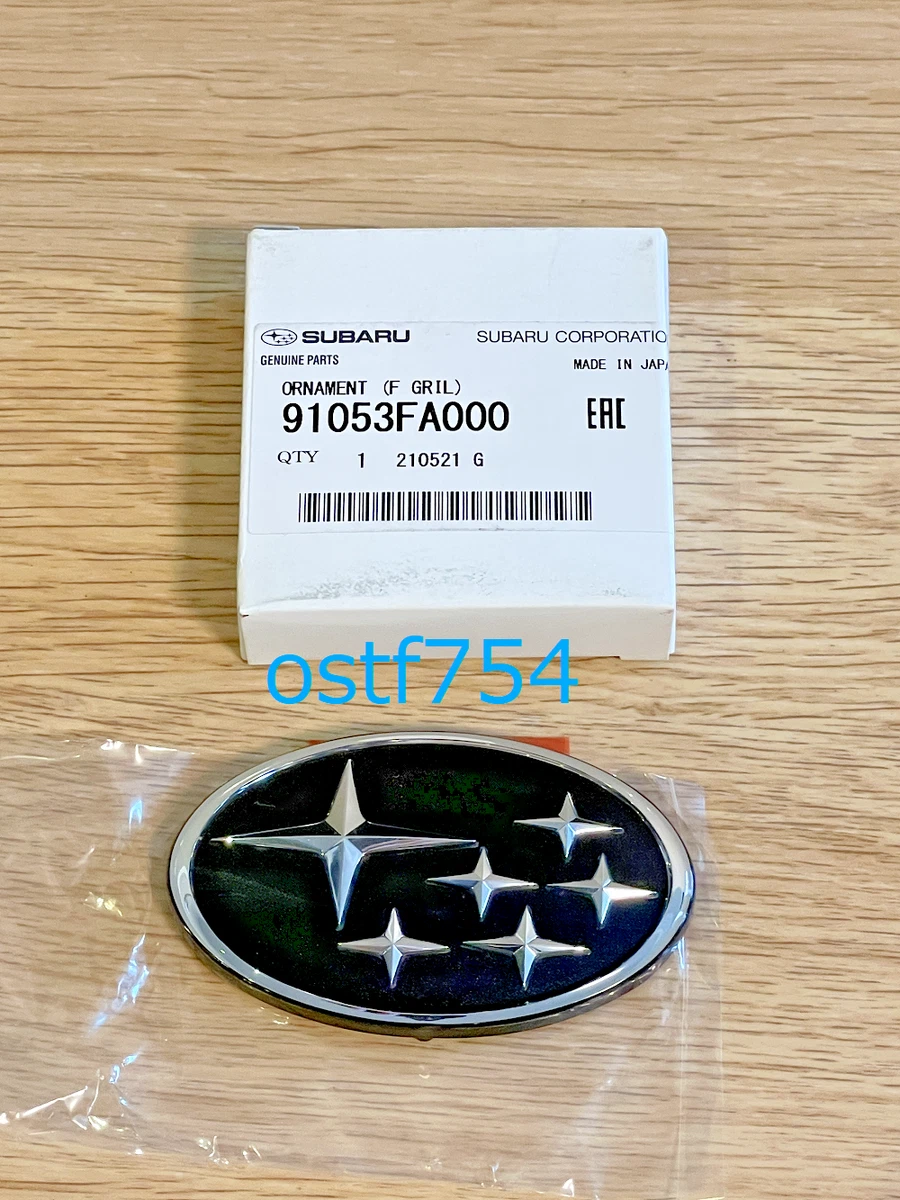 Black Subaru Emblem Badge