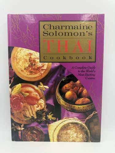 Charmaine Solomon's Thai Cookbook Large Hardcover Asian Cuisine Food ...