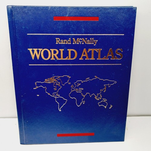 Vintage World Atlas (Hardcover Book) Rand McNally (1992) | eBay