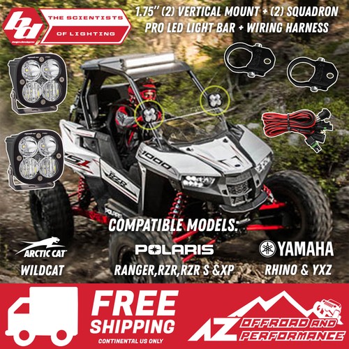 Baja Designs Escadron Pro Vertical Montage Léger Kit 1.75 " Pour ...