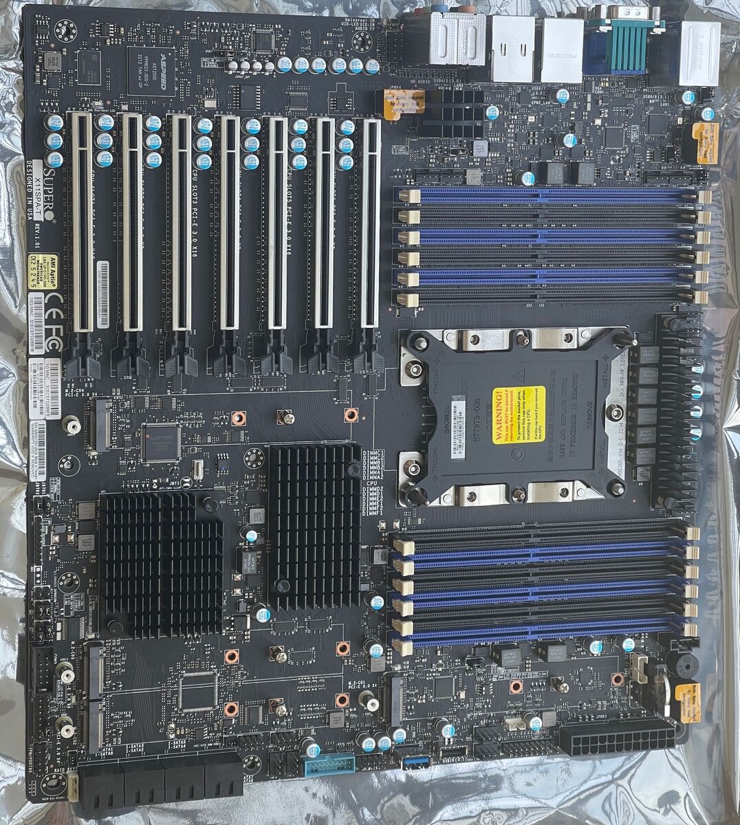 Supermicro X11SPA-T lga3647 2nd Gen Intel Xeon Scalable W Supermicro X11SPA-T lga3647 2nd Gen Intel Xeon Scalable W