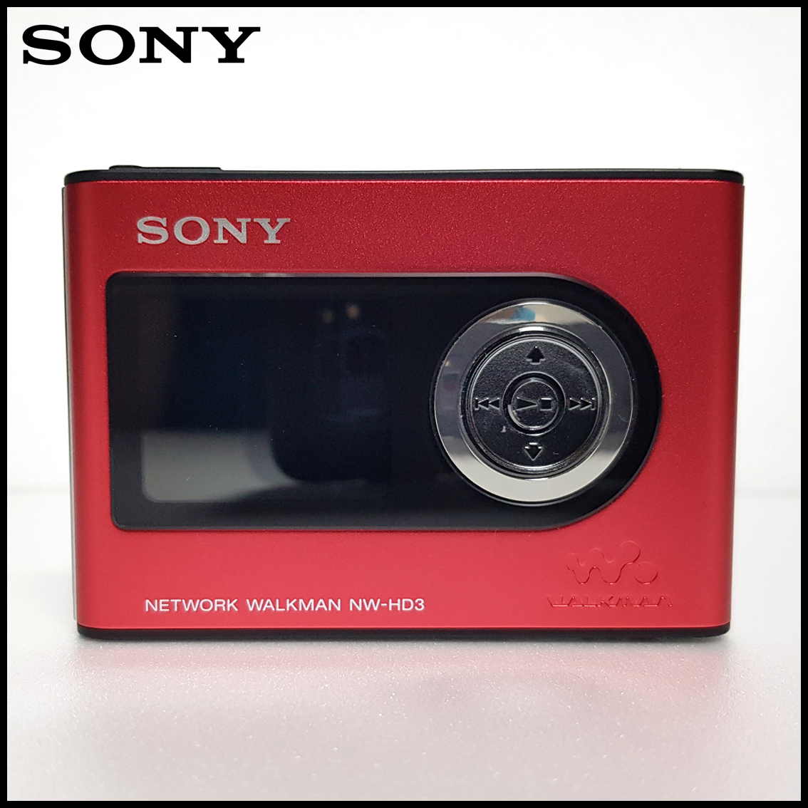 Very Rare Collection - SONY Network WALKMAN Digital MP3 Player RED NW ...