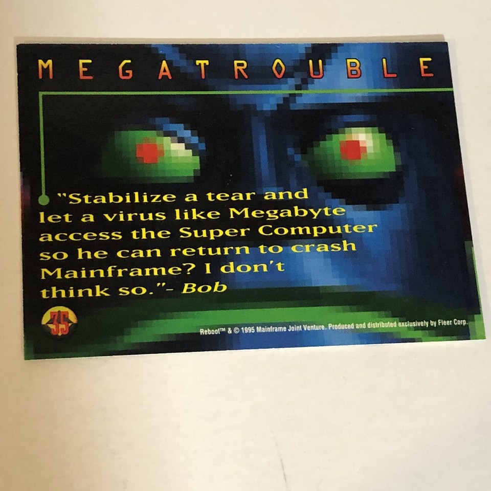 Fleer Ultra Reboot Trading Card #35 Mega Tear | eBay