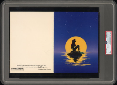 THE LITTLE MERMAID / 1989 Advance Screening Disney Movie Ticket, PSA 5 ...
